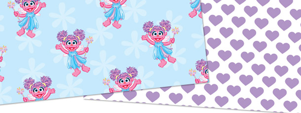 Free Printable Abby Cadabby Scrapbook Papers