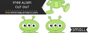 Alien Cut Out – Small