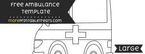 Ambulance Template – Large