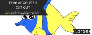 Angelfish Cut Out – Large