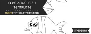 Angelfish Template – Medium