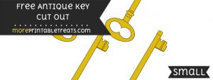 Antique Key Cut Out – Small