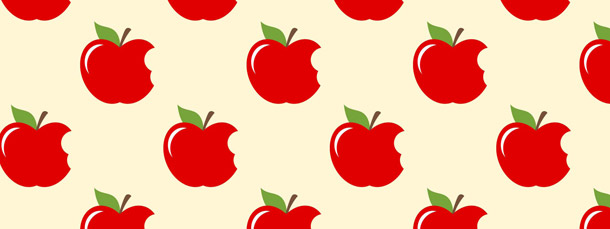Apple Scrapbook Paper