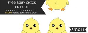 Baby Chick Cut Out – Small