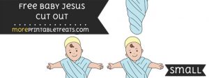 Baby Jesus Cut Out – Small
