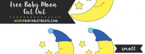 Baby Moon Cut Out – Small
