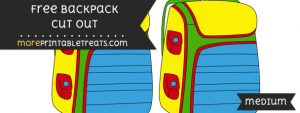 Backpack Cut Out – Medium