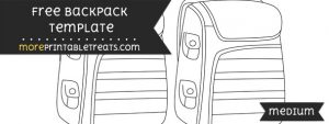 Backpack Template – Medium
