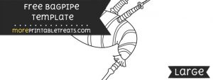 Bagpipe Template – Large