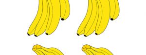 Banana Bunch Cut Out – Small