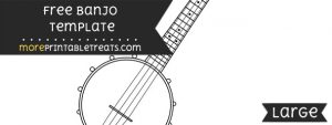 Banjo Template – Large