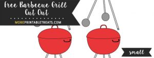 Barbecue Grill Cut Out – Small