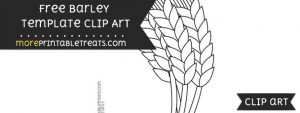 Barley Template – Clipart