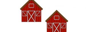 Barn Cut Out – Medium