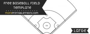 Baseball Field Template – Large