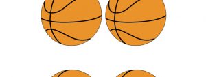 Basketball Cut Out – Small