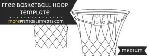 Basketball Hoop Template – Medium