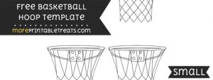 Basketball Hoop Template – Small