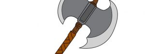 Battle Axe Cut Out – Large