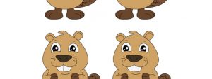 Beaver Cut Out – Small