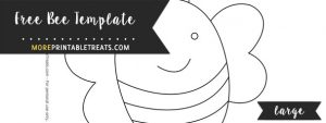 Bee Template – Large