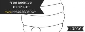 Beehive Template – Large