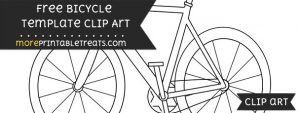 Bicycle Template – Clipart