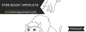 Bison Template – Medium