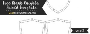 Blank Knight’s Shield Template – Small
