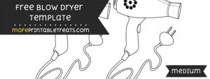 Blow Dryer Template – Medium
