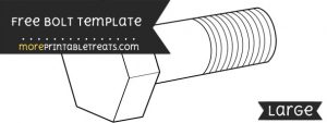 Bolt Template – Large