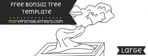 Bonsai Tree Template – Large