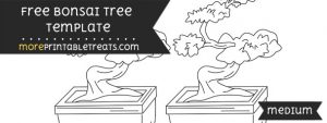 Bonsai Tree Template – Medium