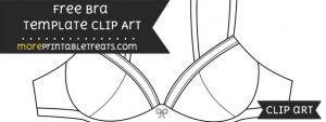 Bra Template – Clipart