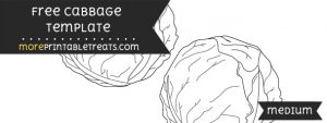 Cabbage Template – Medium