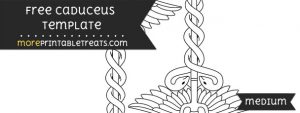 Caduceus Template – Medium