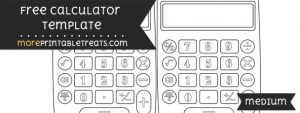 Calculator Template – Medium
