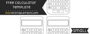 Calculator Template – Small