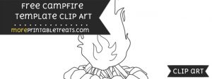 Campfire Template – Clipart