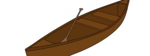 Canoe Cut Out – Large