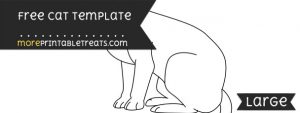 Cat Template – Large