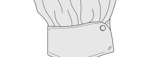 Chefs Hat Cut Out – Large