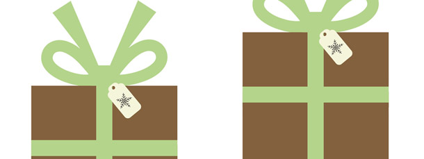 Christmas Gift Cut Out