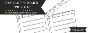 Clapperboard Template – Medium