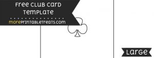 Club Card Template – Large