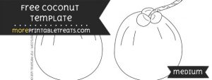 Coconut Template – Medium