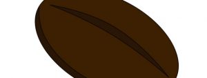 Coffee Bean Cut Out – Large