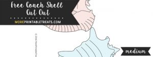 Conch Shell Cut Out – Medium