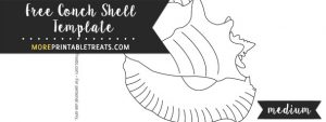 Conch Shell Template – Medium