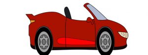 Convertible Car Cut Out – Large